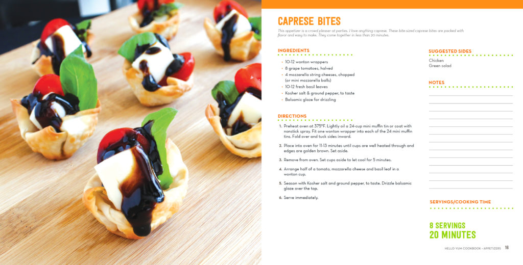 Hello Yum Cookbook - The Design Foodie